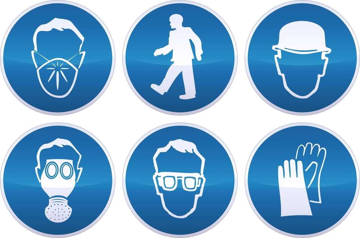 What Colour is Mandatory Signage? - Footprint Signs